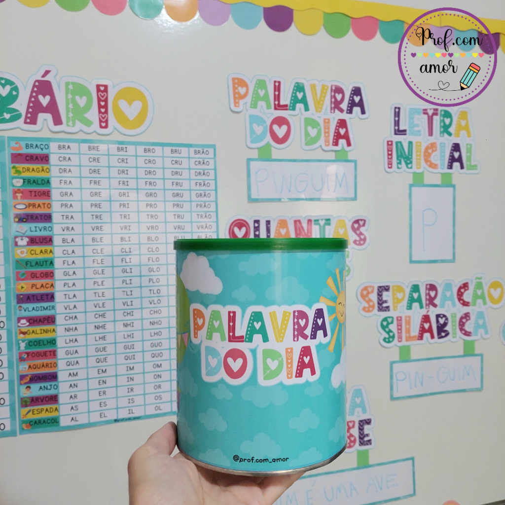 Silabário Interativo LETRA CAIXA ALTA Voando Alto – Prof com Amor – Professora e Escritora ...